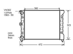 Fitting VW Golf Radiator